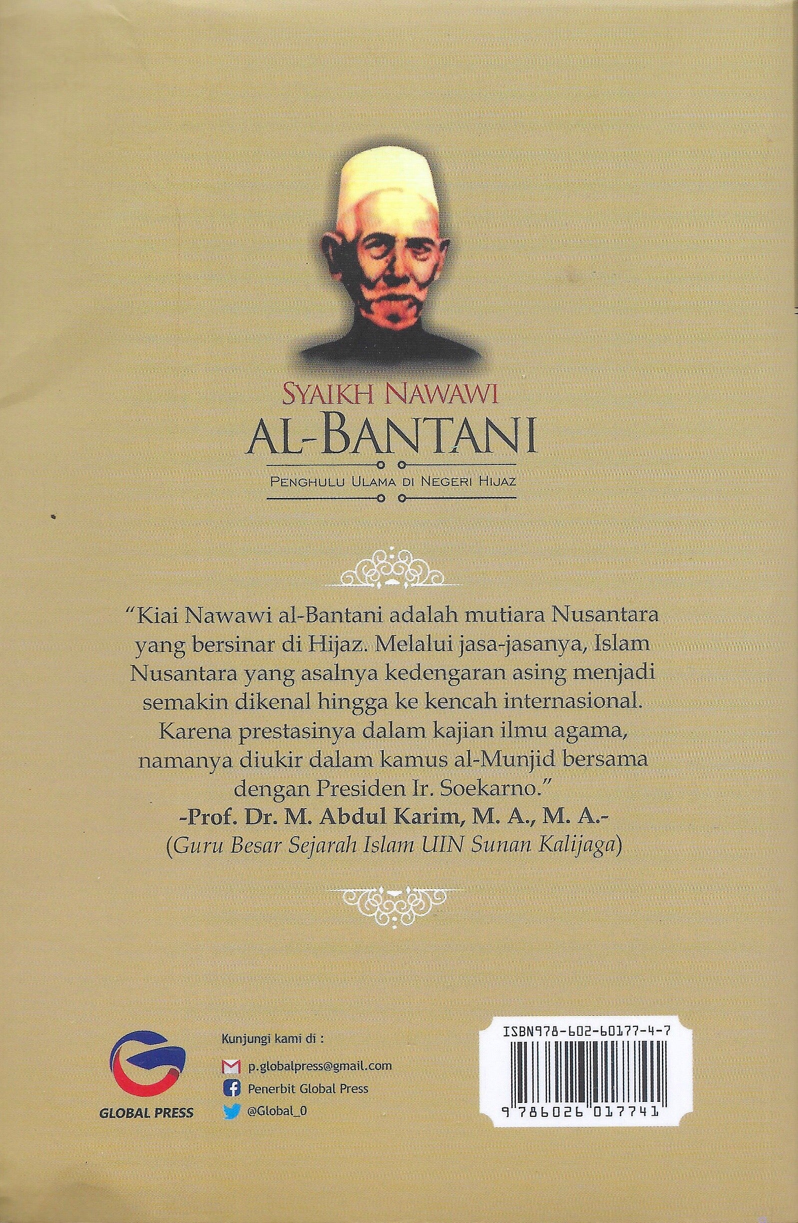 Syaikh Nawawi al-Bantani : Penghulu Ulama di Negeri Hijaz – Nurul Anwar ...